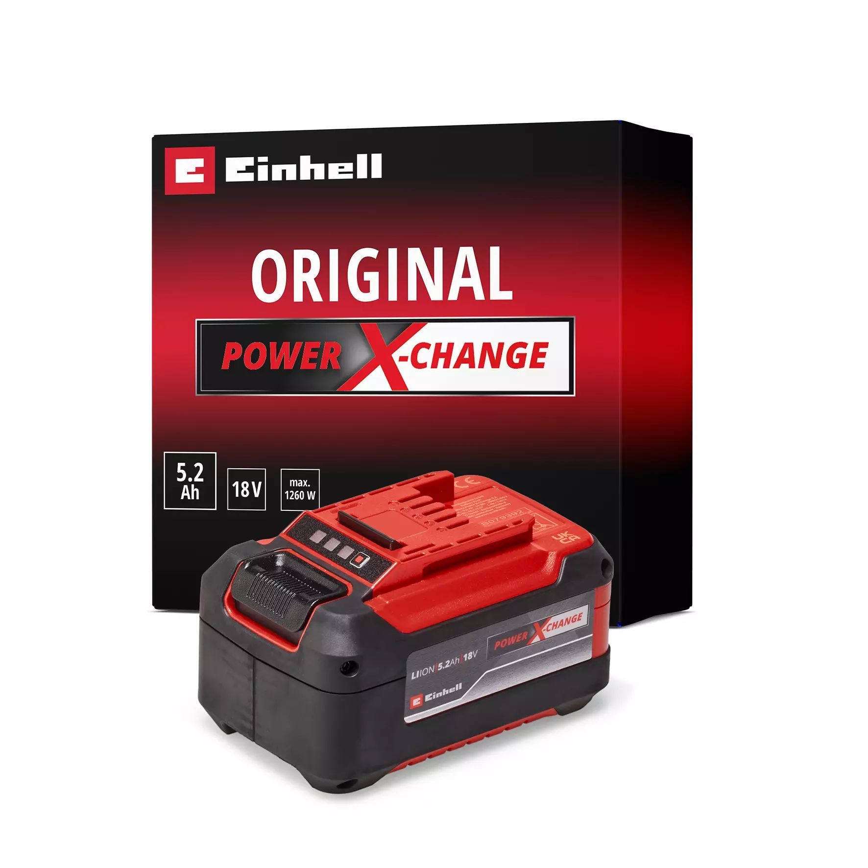 Aku Einhell X-Change Plus; 18 V; 5,2 Ah - 4511437